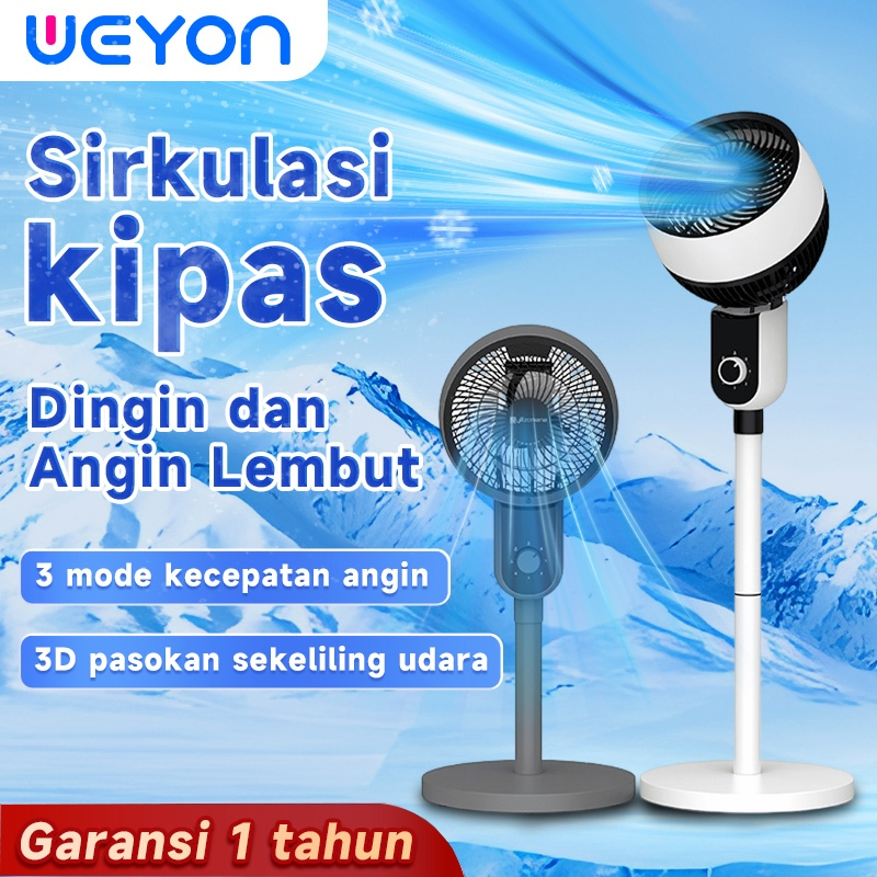 Jual Weyon Official Kipas Angin Standing Fan Penyejuk Ruangan Kipas Air ...