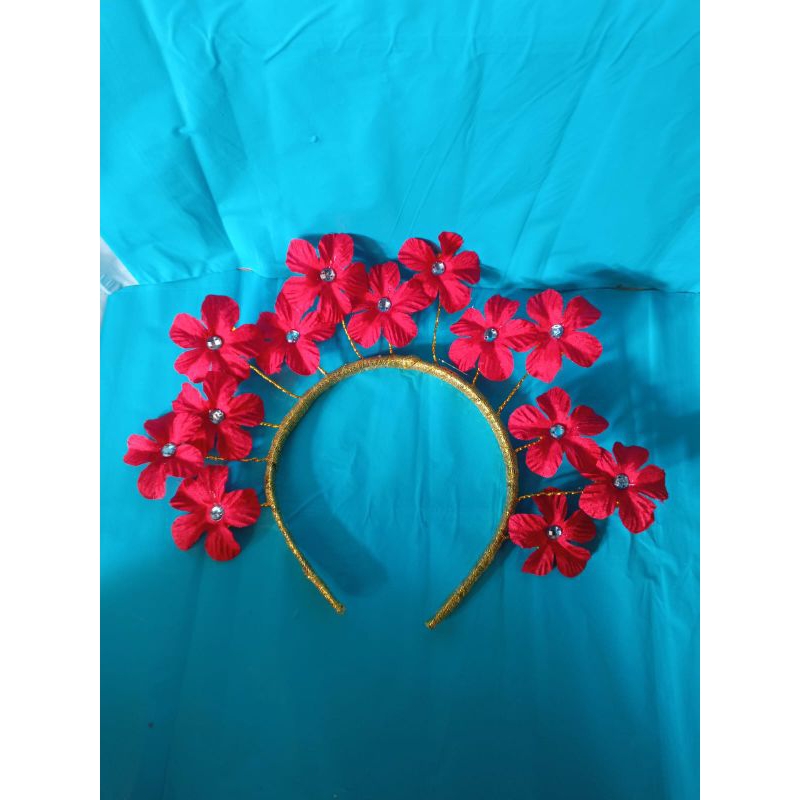 Jual bando mentul bunga merah | Shopee Indonesia
