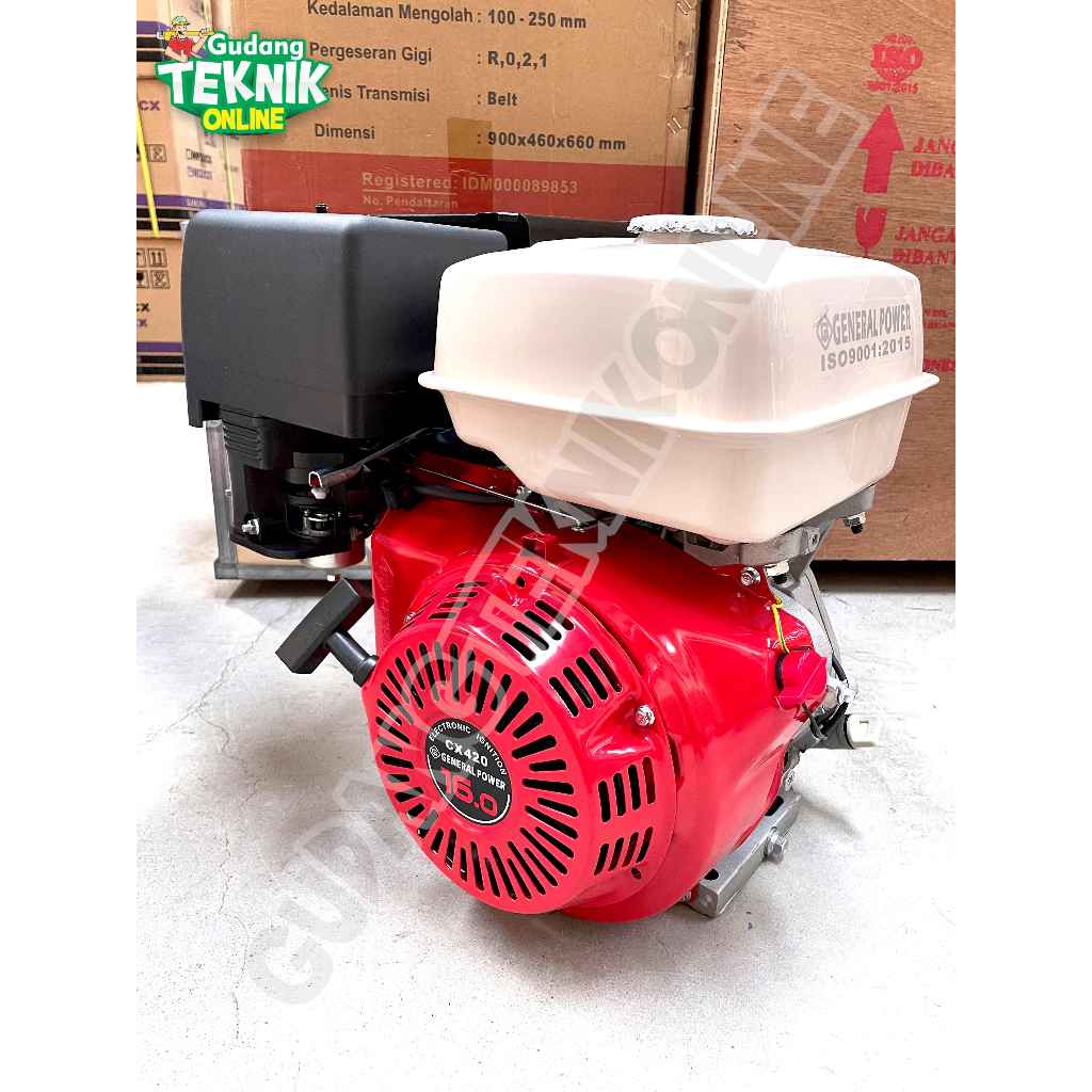 Jual Engine Penggerak GENERAL CX420 16HP 4 Tak / Mesin Penggerak Bensin ...