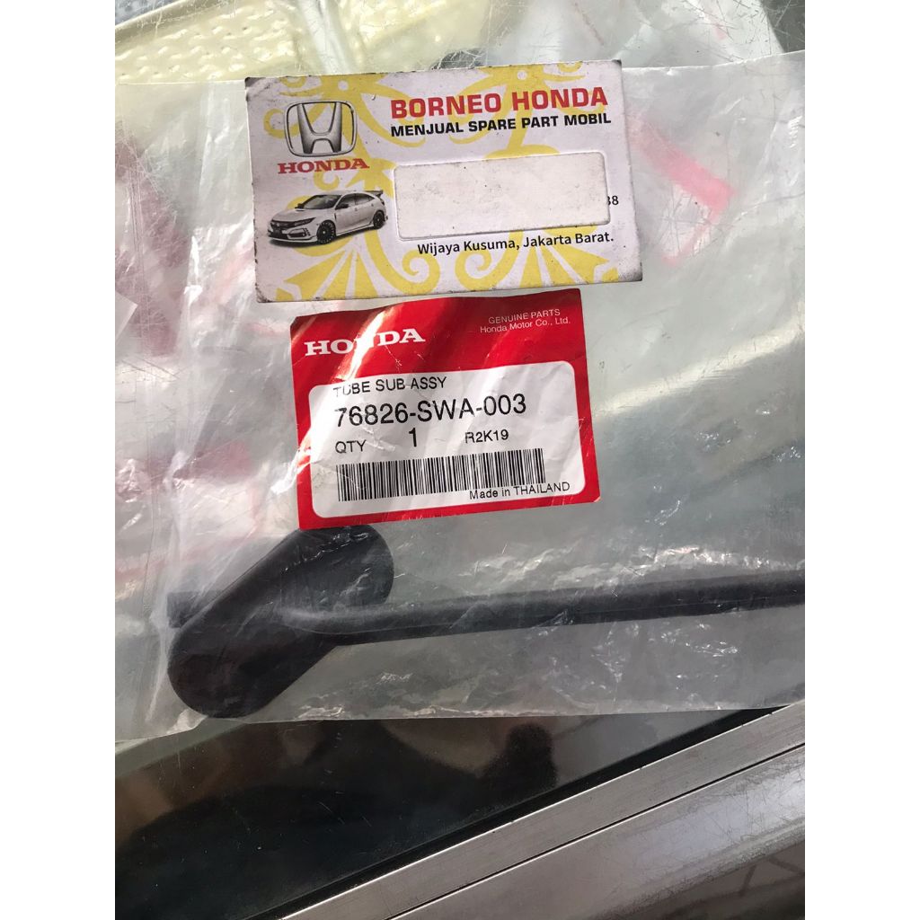 Jual SELANG POMPA AIR WIPER BELAKANG NEMPEL DI BODY CRV GEN 3 4 RE1 RE3 ...