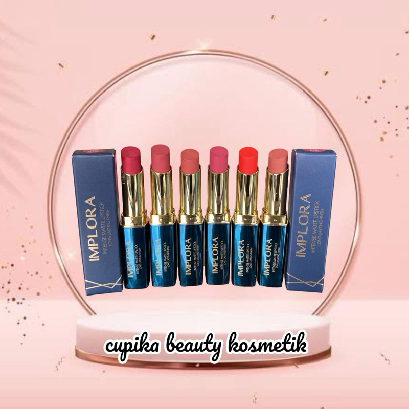 Jual ADA GROSIR [ci,bz] IMPLORA LIPSTIK INTENSE MATTE - LIPSTICK PUTAR ...