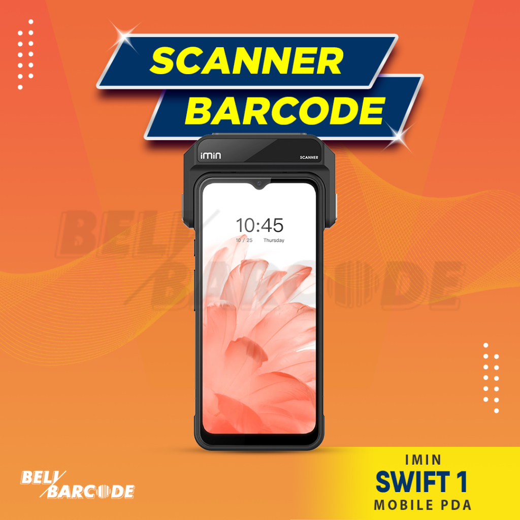 Jual Scanner PDA iMin Swift 1S Android Handheld Portable Scan 1D 2D ...