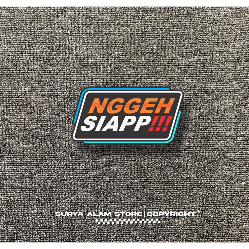 Jual Stiker Nggeh Siap Cutting | Shopee Indonesia