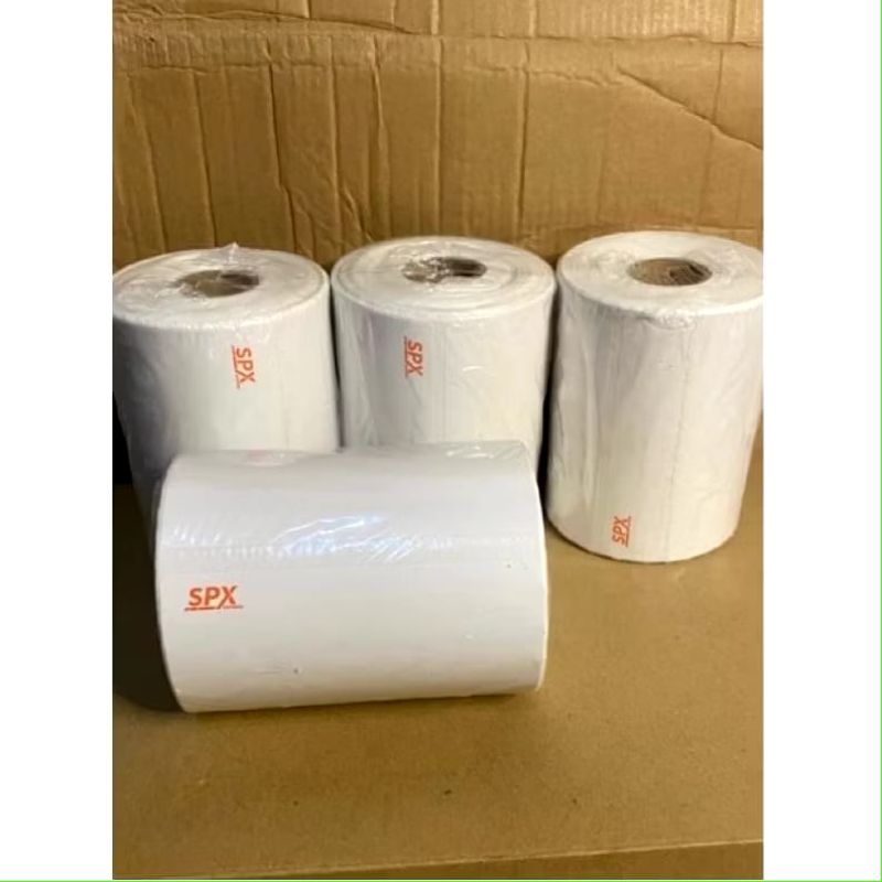 Jual [BO] Kertas Label Thermal Printer A6 100 x 120 MM 250 Lembar Logo SPX | Shopee Indonesia