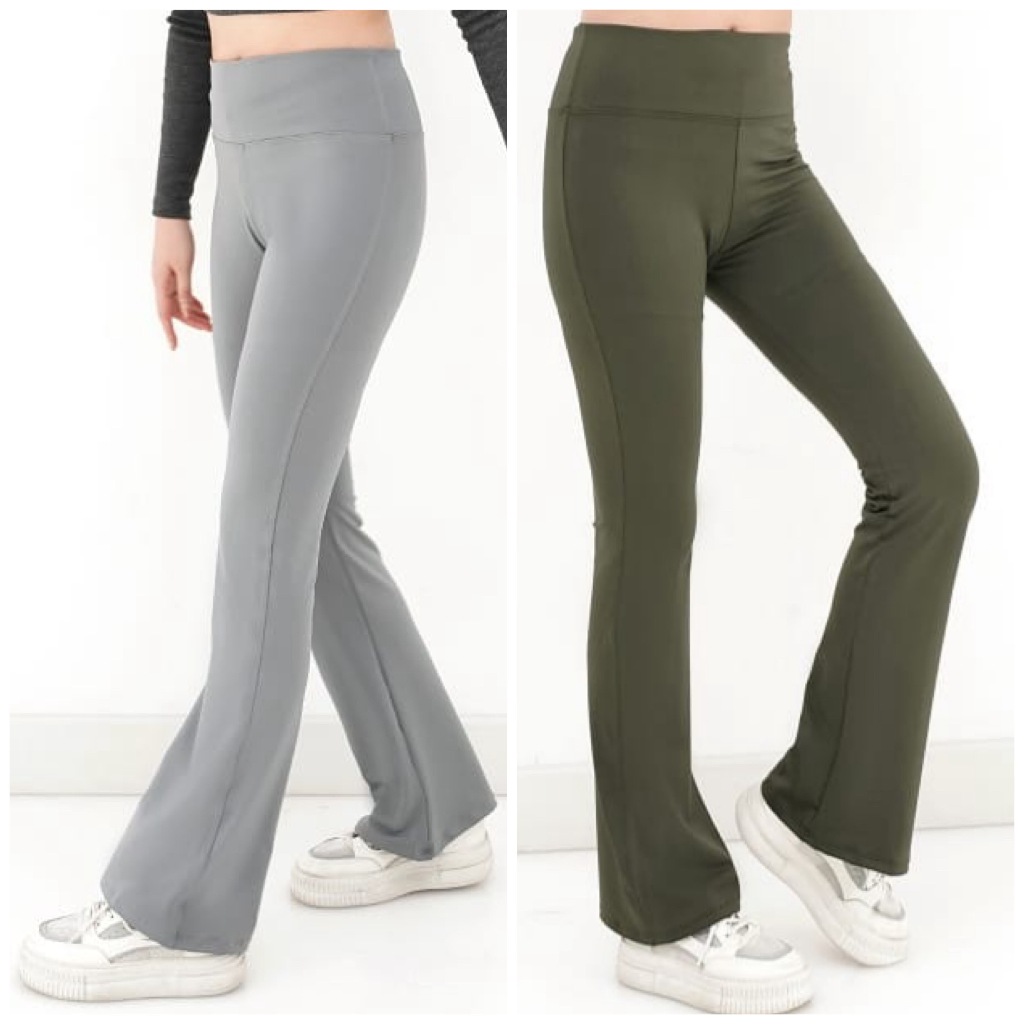 Jual NS-Celana cutbray celana panjang olahraga wanita legging panjang wanita leging yoga celana ...