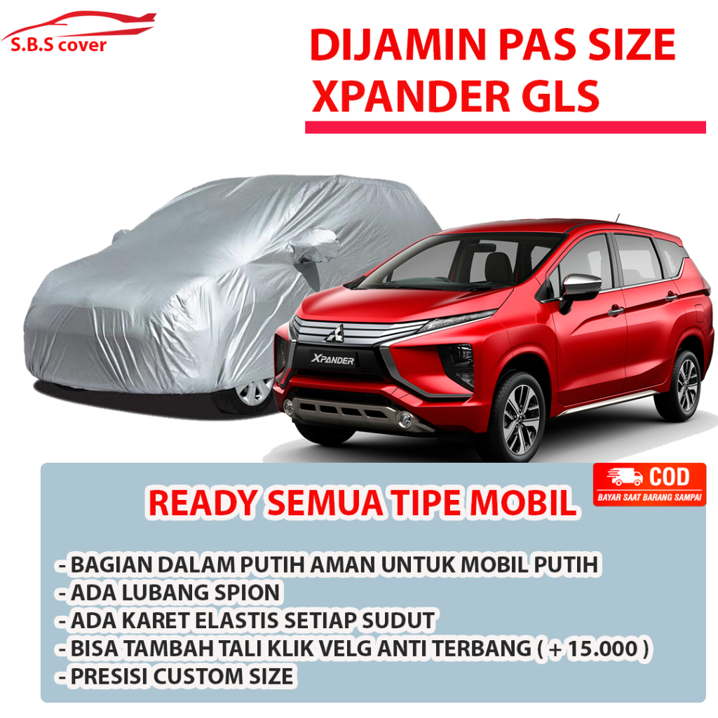 Jual XPANDER GLS Body Cover Mobil EXPANDER Sarung Mobil XPANDER GLS ...