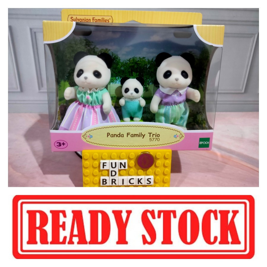 Jual Sylvanian Panda Family Trio | Shopee Indonesia