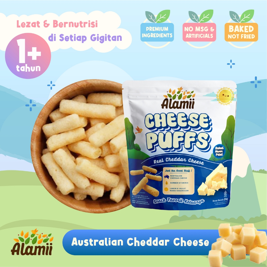 Jual Snack Sehat Anak - Alamii Puffs - BEST SELLER Starter Pack Isi 4 ...