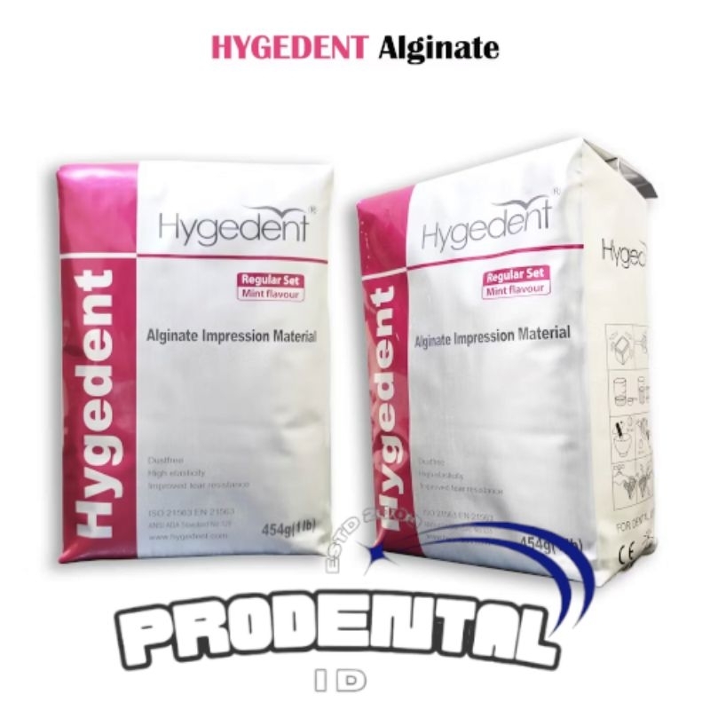 Jual Alginate Hygedent alginat Dental impresion Light Body | Shopee ...