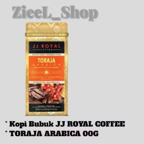 Jual Kopi Bubuk JJ ROYAL Coffee Toraja Arabica Gound 200g | Shopee Indonesia