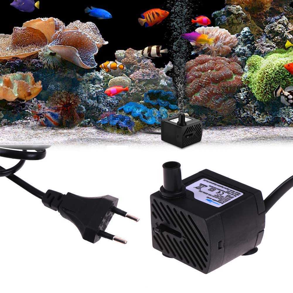 Jual Pompa Air Aquarium Ikan Submersible Pump Fish Tank 220-240V ...