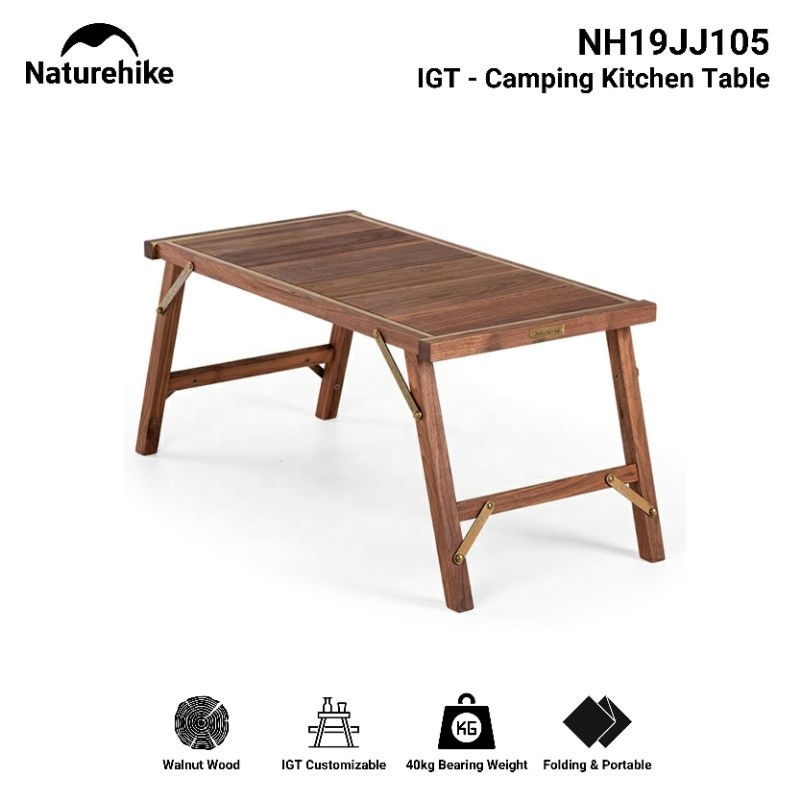 Jual MEJA LIPAT IGT NATUREHIKE NH19JJ105 IRON GRILL TABLE MEJA ...