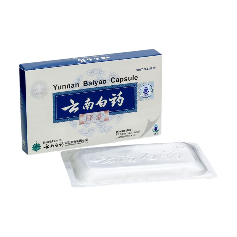 Jual YUNNAN BAIYAO CAPSULE OBAT LUKA DALAM OBAT LAMBUNG | Shopee Indonesia