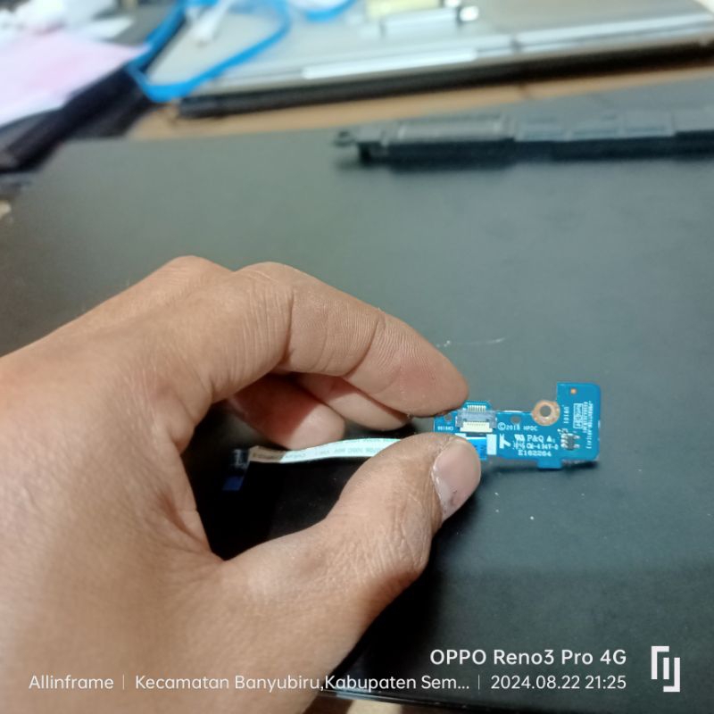 Jual modul tombol power hp elitebook 840 845 740 745 g5 original normal ...