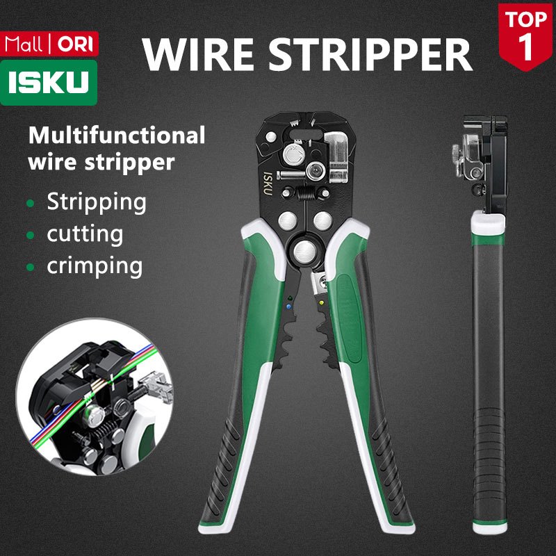 Jual ISKU Wire Stripper Tang Kupas Kabel Multifungsi 0.2-6.0mm Tang ...