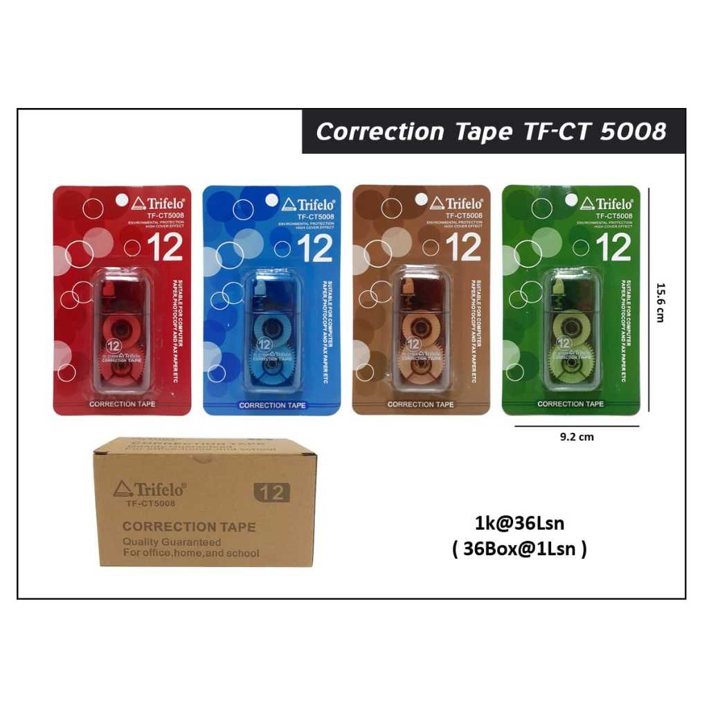 Jual TIPEX ROL TF-CT-5008 TRIFELO | Shopee Indonesia