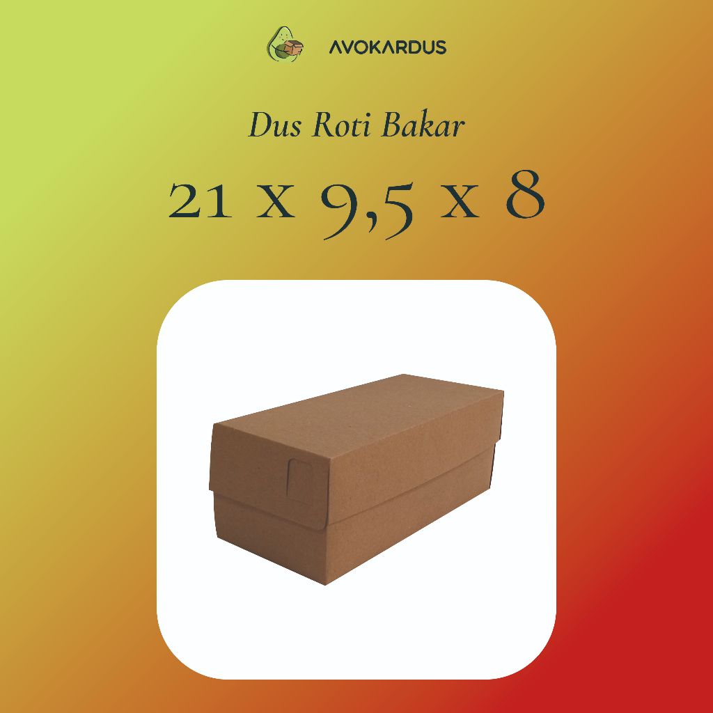 Jual Dus Roti Bakar / Box Roti Bakar / Kemasan Roti Bakar / Food Grade ...