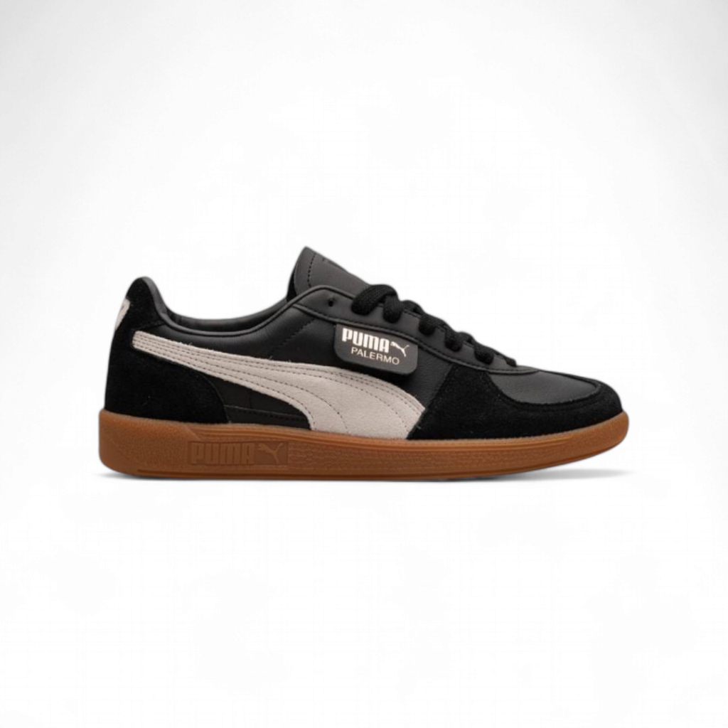 Jual Sepatu Puma Palermo Black Feather Grey Gum BNIB | Shopee Indonesia