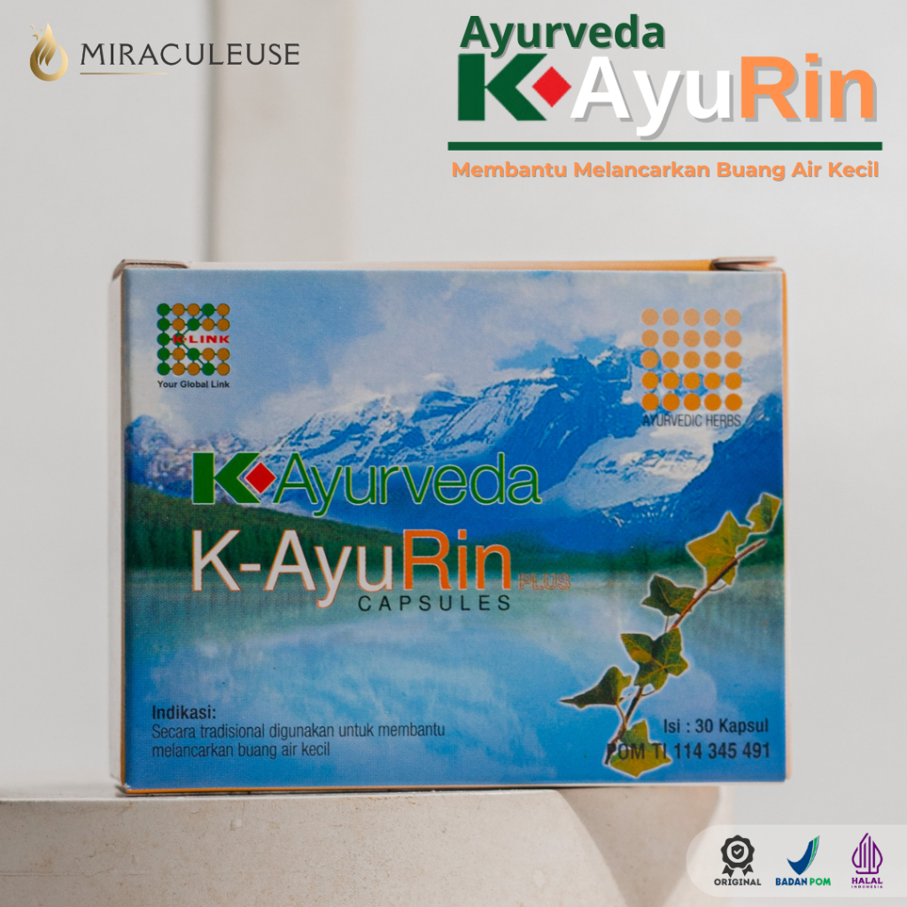 Jual K Ayuverda AyuRin Plus 30 Capsules ORIGINAL K-LINK | AYU RIN KLINK ...