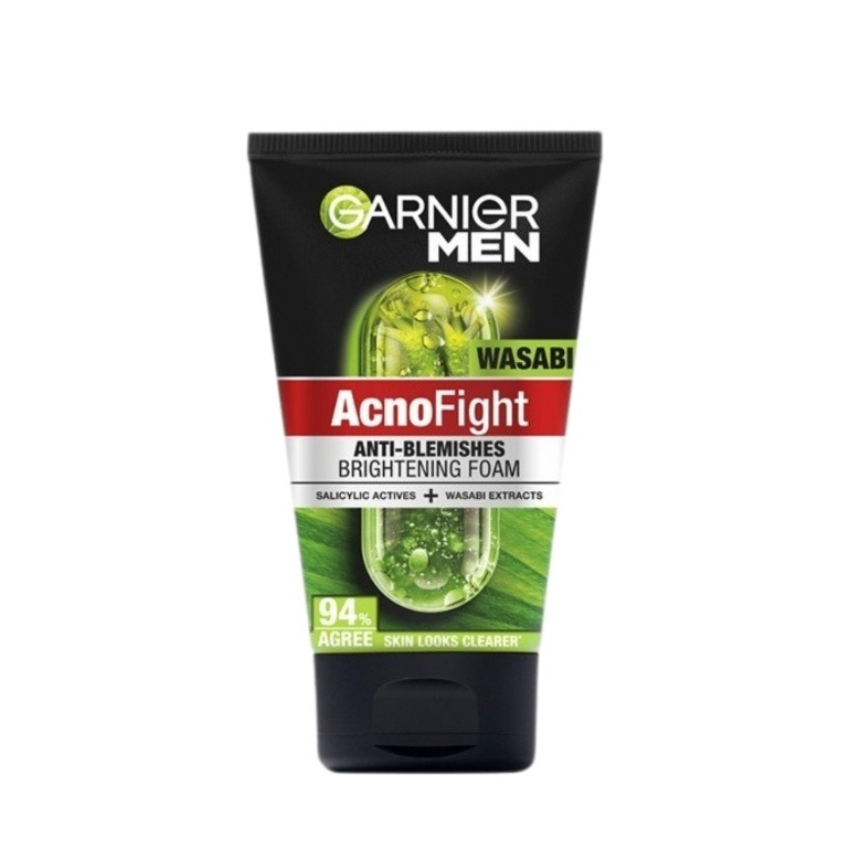Jual GARNIER MEN ACNO FIGHT WASABI BRIGHTENING FOAM 50 ML | Shopee ...