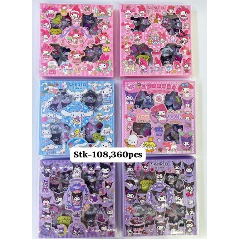 Jual Stiker besar stiker momo DAN stiker MOTIP VIRAL mix isi 80pcs ...