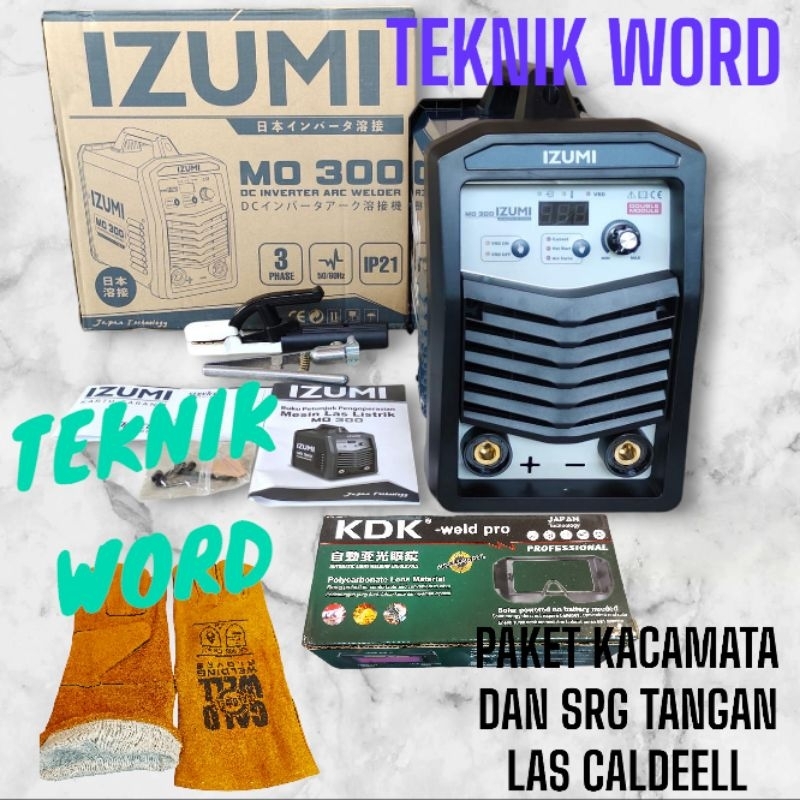 Jual MESIN LAS INVERTER IZUMI MO 300 A / TRAFO LAS IZUMI MO MMA 300A 3PHASE | Shopee Indonesia