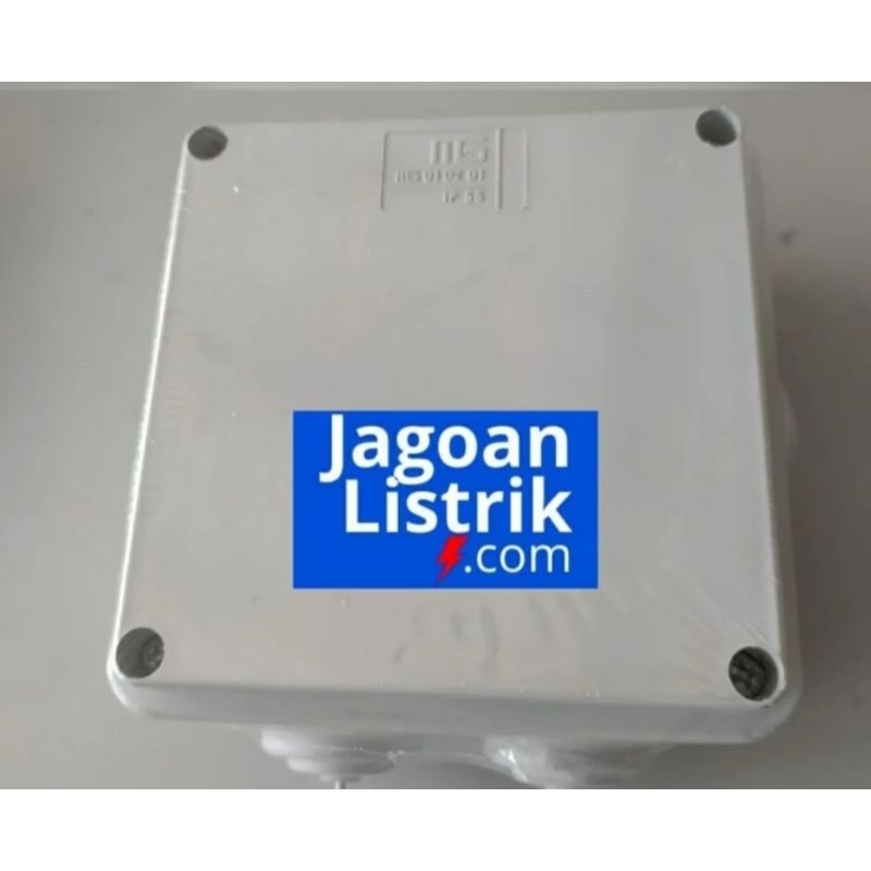 Jual MG Junction Box / OB Dos Kotak 100 X 100 X 50 mm Abu-Abu ...