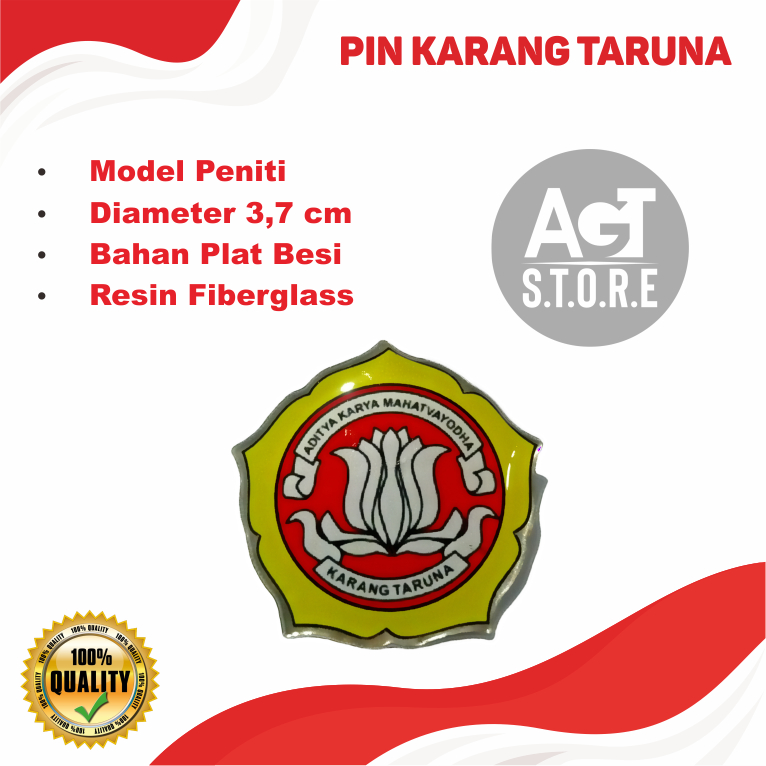 Jual Pin Karang Taruna (RESIN TEBAL) | Shopee Indonesia