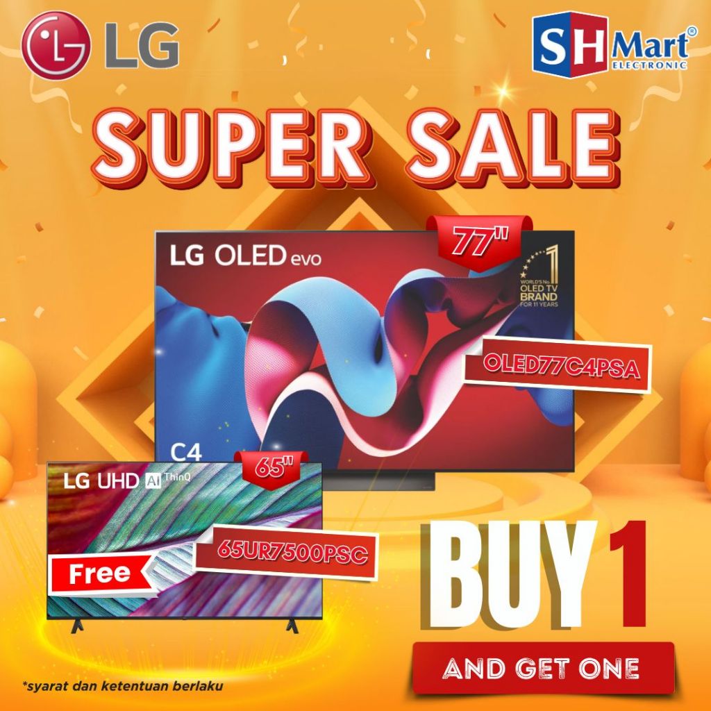 Jual OLED TV LG 77 INCH OLED77C4 UHD 4K SMART TV DOLBY ATMOS GEN7 77C4 ...