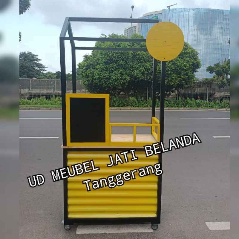Jual booth minuman, gerobak jualan, gerobak murah | Shopee Indonesia