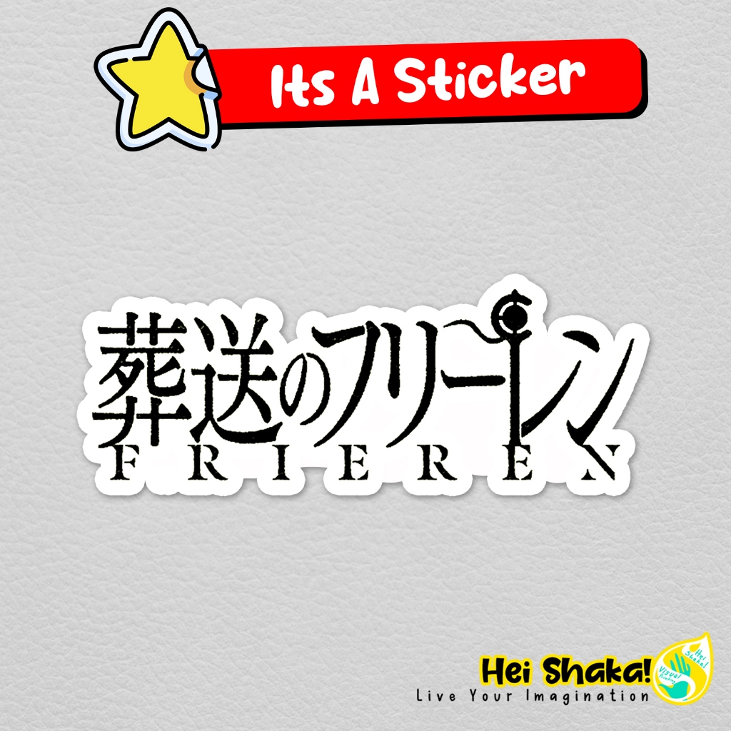 Jual Stiker Frieren (Sousou no Frieren) Logo Sticker Vinyl Anime Manga ...