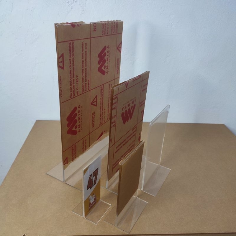 Jual akrilik display menu ukuran A4 | Shopee Indonesia