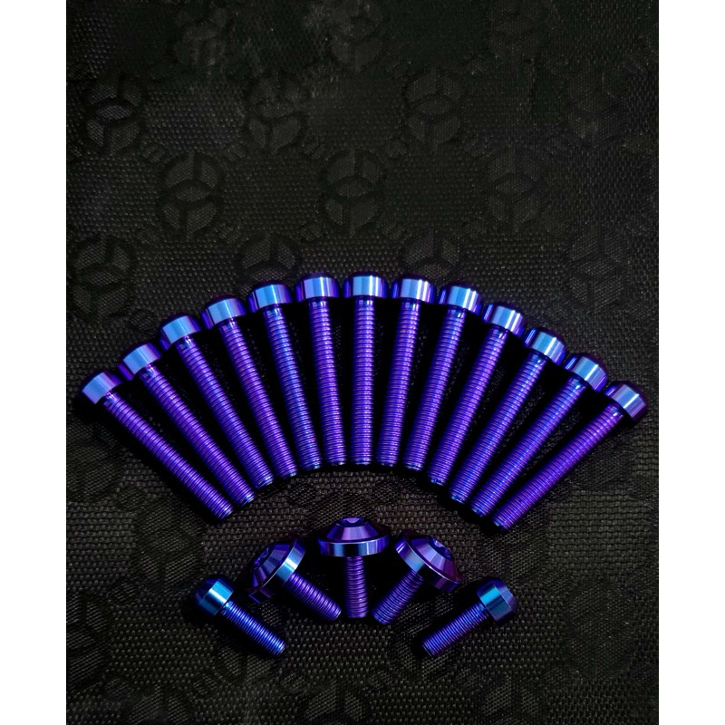 Jual Baut Titanium GR5 Set CVT Honda Genio,Beat Dan Scoopy | Shopee ...