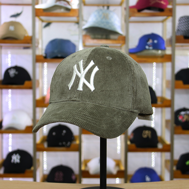 Jual Topi NY New York Yankees Corduroy Green Major League Baseball MLB ...