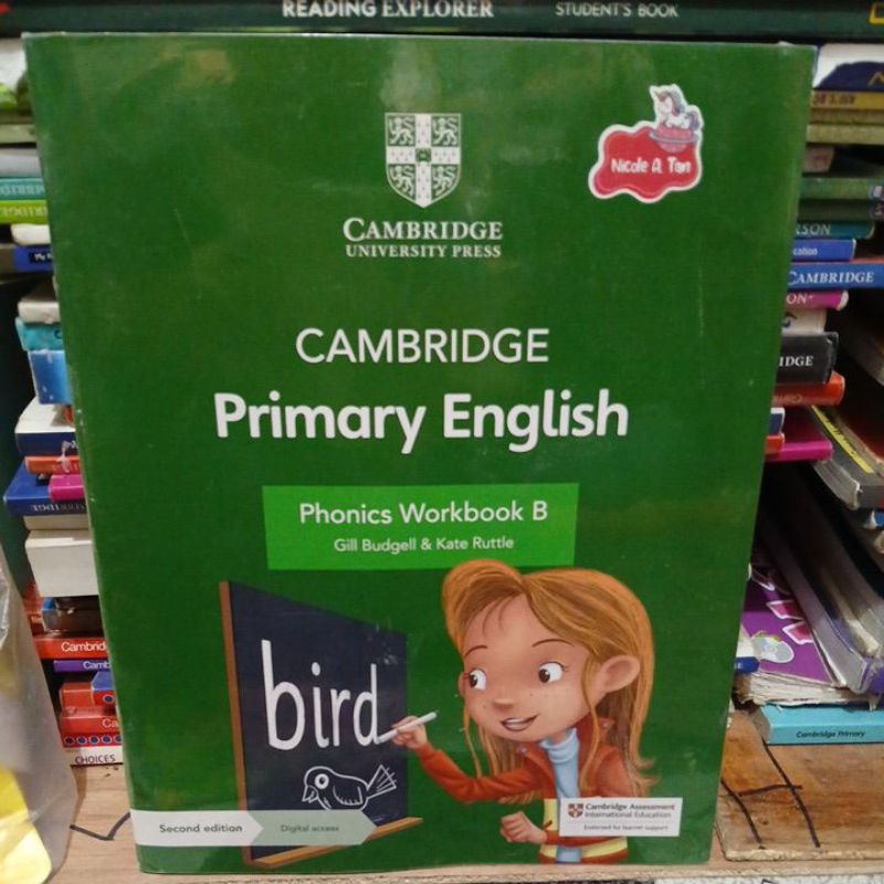 Jual BUKU CAMBRIDGE PRIMARY ENGLISH PHONICS WORKBOOK B SECOND EDITION ...