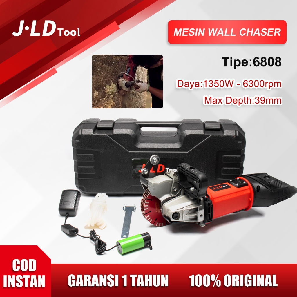 Jual JLD Mesin Wall Chaser 6808 Grooving Mechine MESIN BOBOK PENGUKIR ...