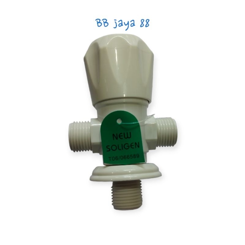 Jual KRAN CABANG KLOSET CABANG 2 PVC SOLIGEN | Shopee Indonesia