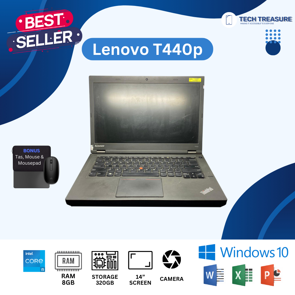 Jual Lenovo Thinkpad T440P Core i5 4200M RAM 8B 320GB 14inch | Shopee Indonesia