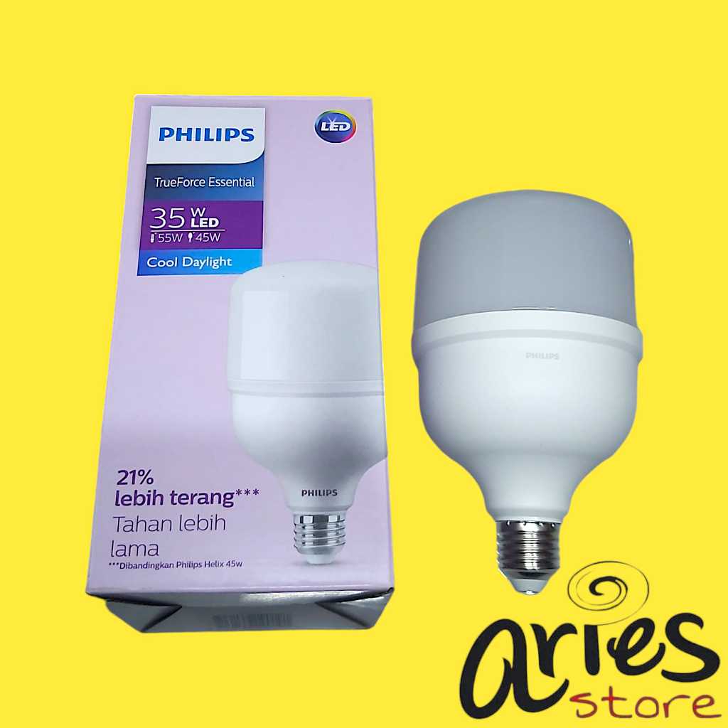 Jual LED PHILIPS TRUEFORCE ESSENTIAL LED T-BULB 35 WATT | Shopee Indonesia