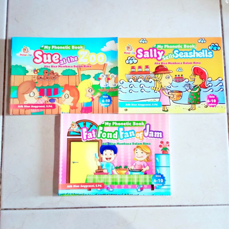 Jual OBRAL BUKU ANAK BAHASA INGGRIS / BUKU ANAK ANAK / AKU BISA MEMBACA DALAM RIMA / MY PHOENIX ...