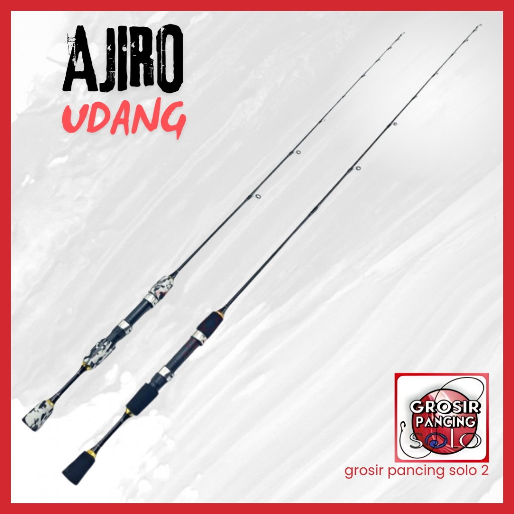 Jual joran ul ultralight udang doreng fiber super lentur 100 120 135 ...