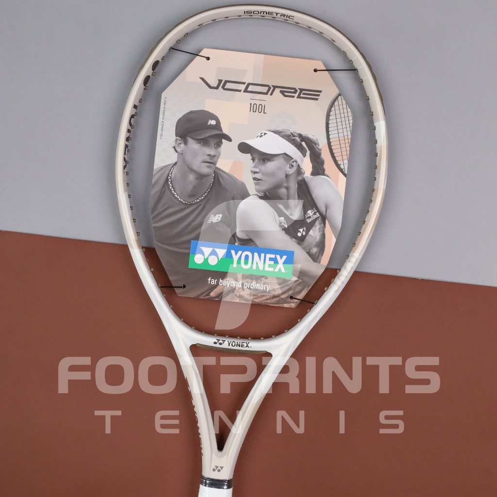 Jual Raket Tenis Yonex Vcore 100L Sand Beige 2024 Tennis Racket 280gr Original Japan | Shopee ...