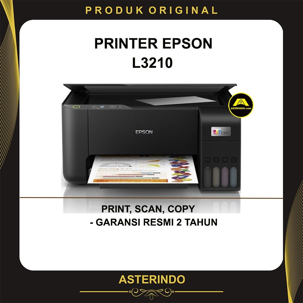 Jual Printer Epson L3210 Print Scan Copy Infus Ori All In One Color Inkjet 3210 Garansi Resmi ...