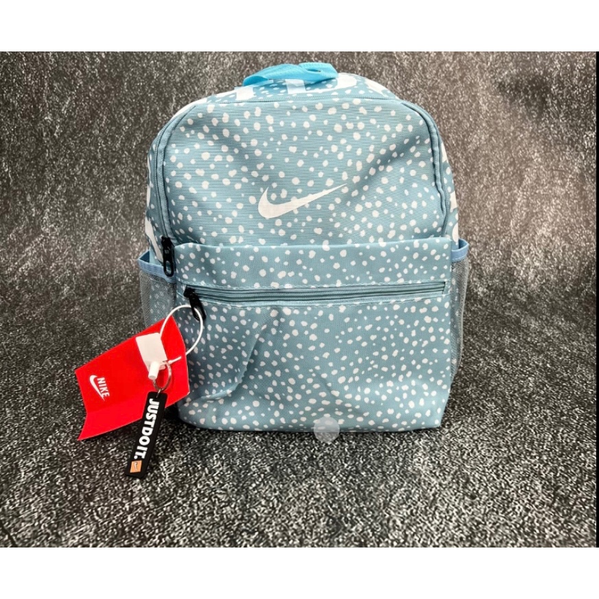 Jual TAS MINI RANSEL NIKE BRASILIA ORIGINAL BLUE POLCADOT BACKPACK ...