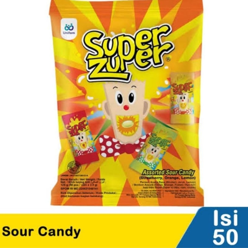 Jual Permen Super Zuper Bag isi 50pcs | Shopee Indonesia