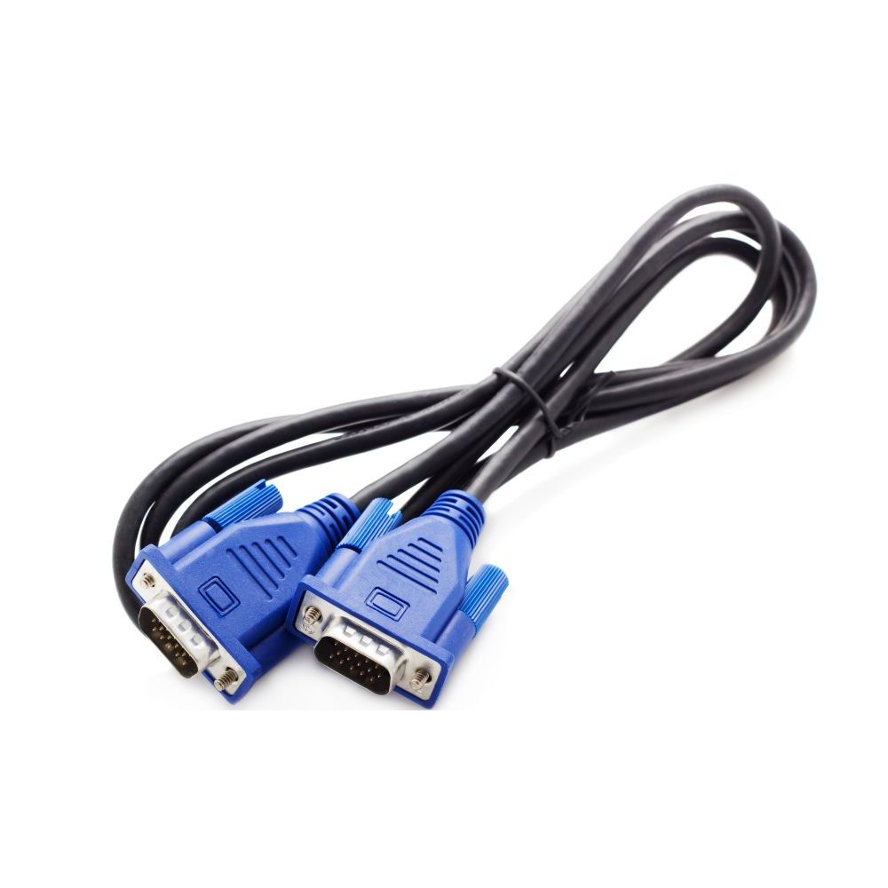 Jual Kabel VGA Male to VGA Male 1.5m 150cm High Quality Monitor LCD Cable | Shopee Indonesia