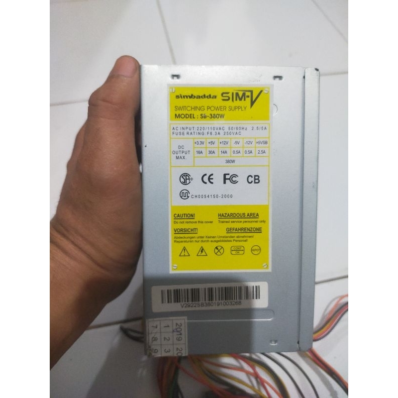 Jual PSU/Power Supply PC Simbadda Sim-V | Shopee Indonesia