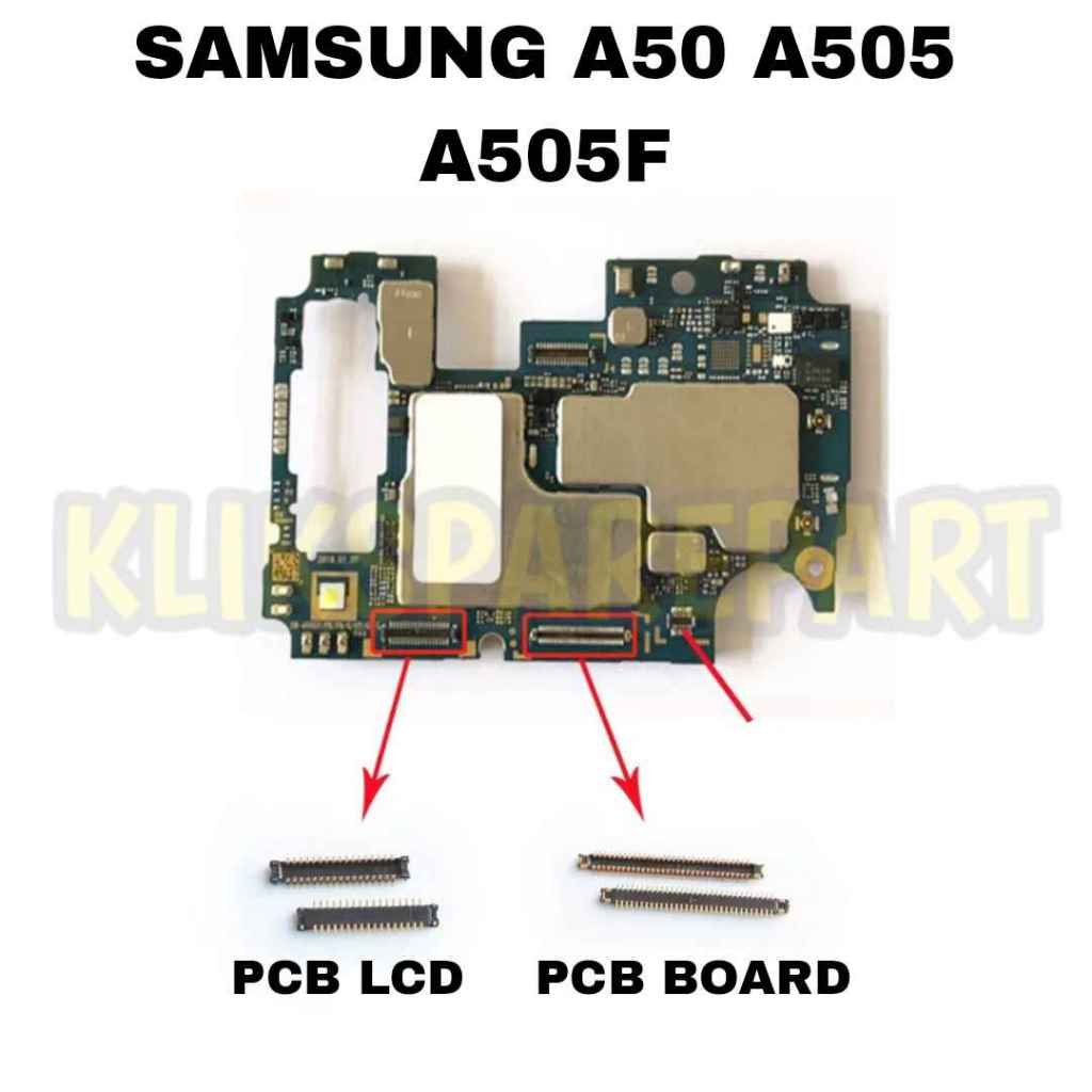 Jual Samsung A50 A505 A505F Konektor Mainboard Soket Main Board Lcd Connector FPC | Shopee Indonesia