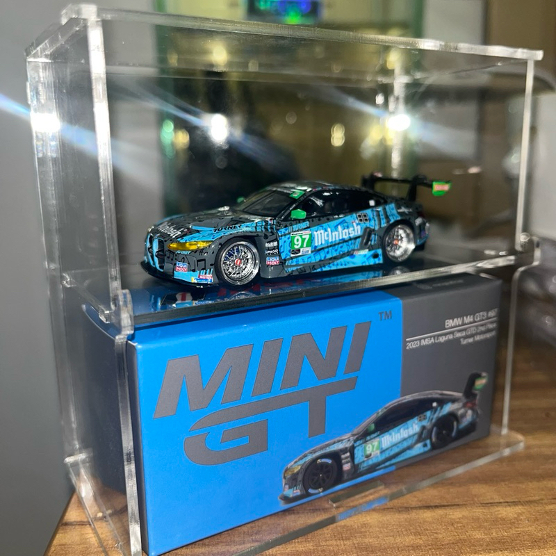 Jual Mini GT 647 BMW M4 GT3 #97 2023 IIMSA Laguna Seca GTD 2nd Place ...