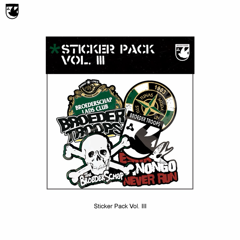 Jual STICKER PACK VOL 3 - STICKER PSHW - BROEDER TROOPS | Shopee Indonesia